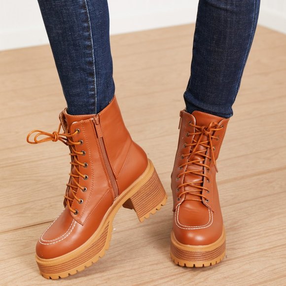 Weeboo | Shoes | Weeboo Climbing The Ranks Platform Combat Boots | Poshmark